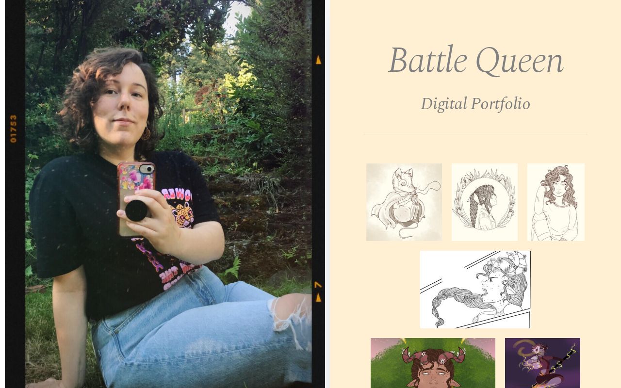 Battle Queen's Digital Portfolio